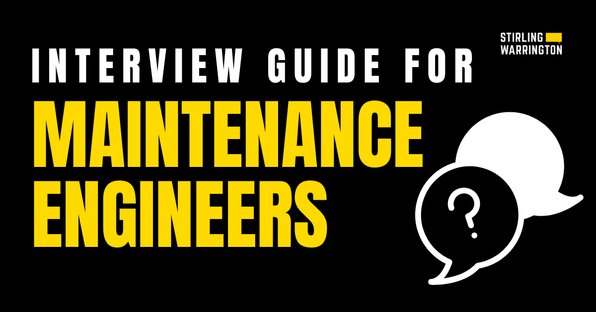 What is the Career Route for Maintenance Engineers? - Stirling Warrington